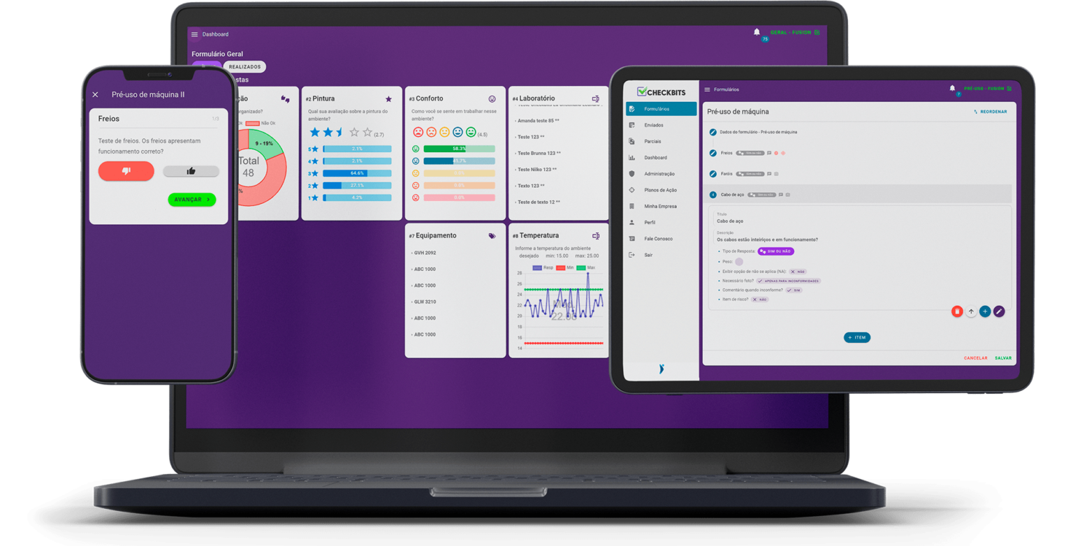 Checkbits - Sua plataforma de checklists digital